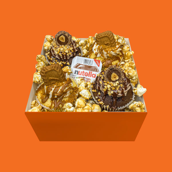 Nutella & Lotus Ooze Cupcake Box – Cake Mail